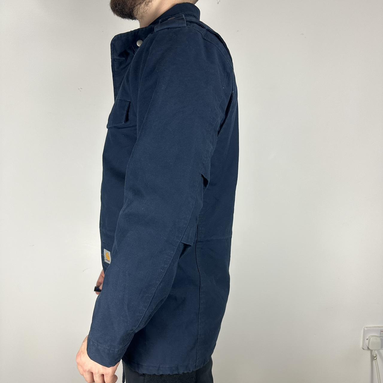 Mens Vintage Carhartt Nickman Jacket Coat Raincoat... - Depop