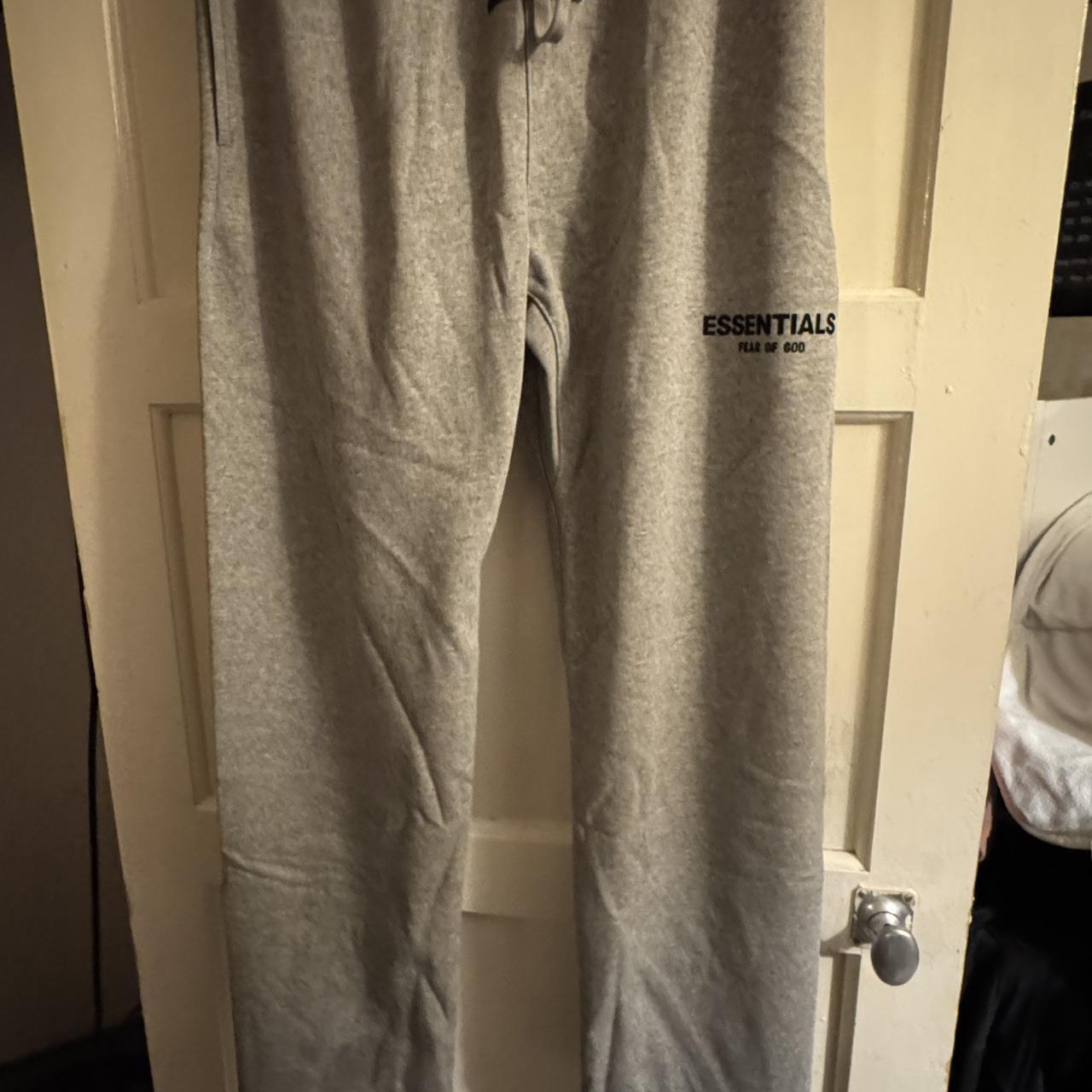 Essential uncuffed joggers large | Depop