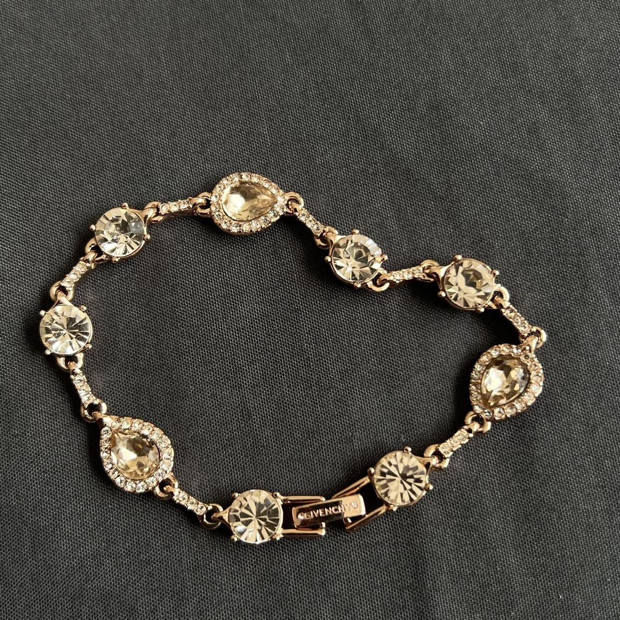 Givenchy crystal flex bracelet - Depop