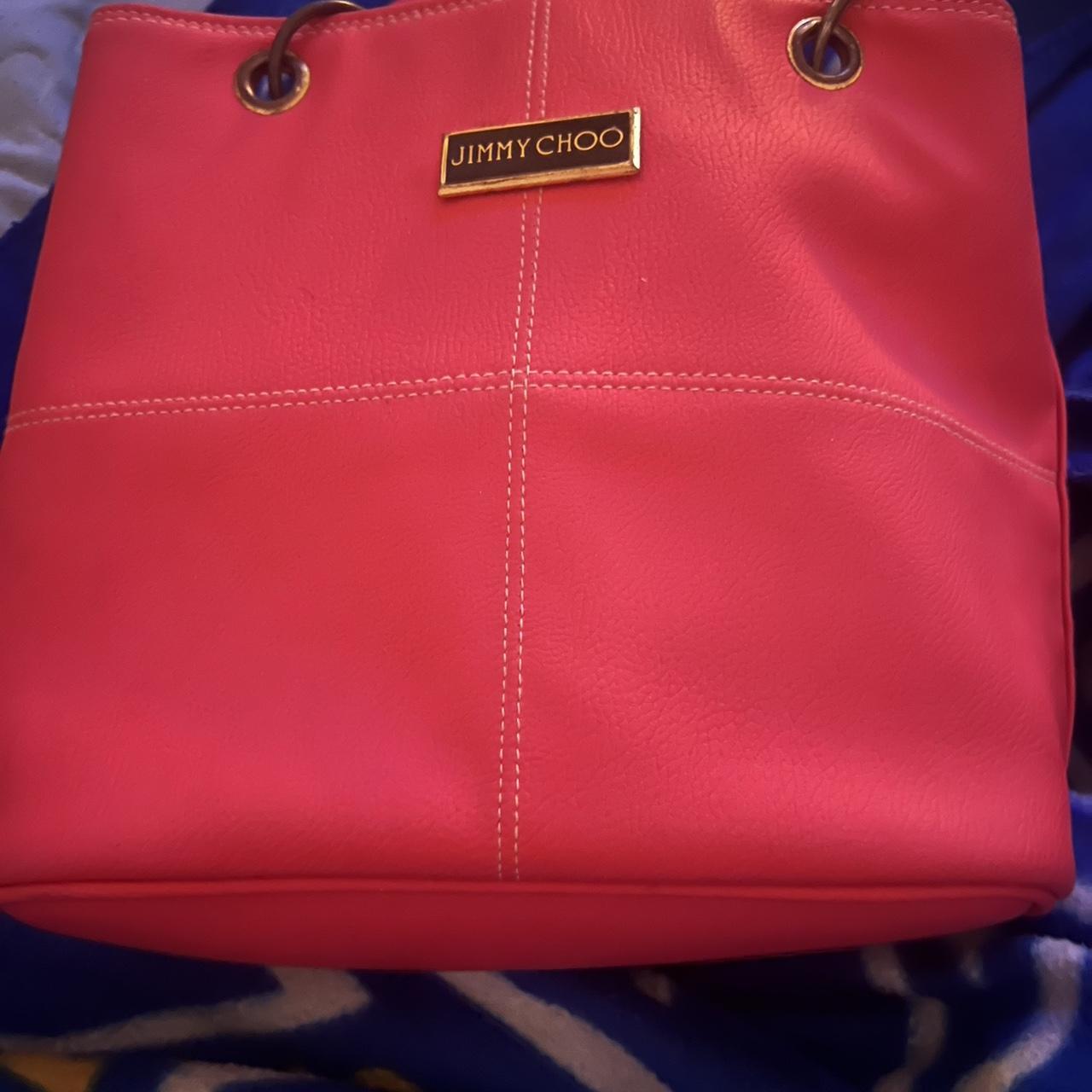 pink small jimmy choo purse - Depop