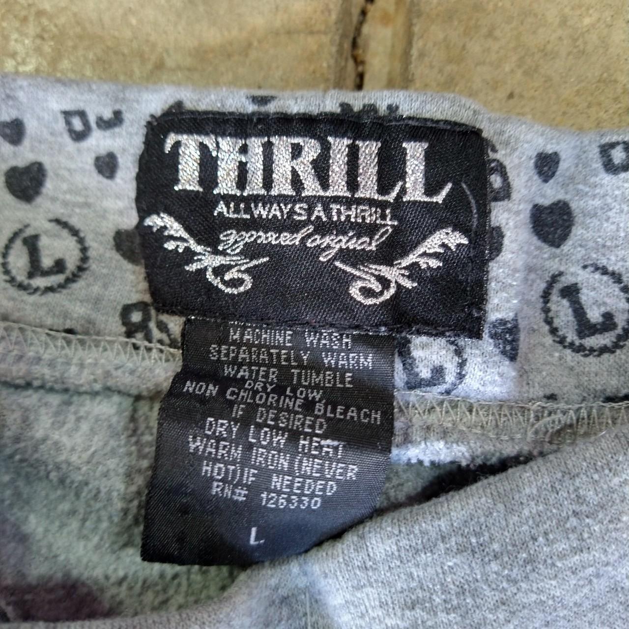 Y2k Thrill women's sweatpants size L. Barely worn.... - Depop