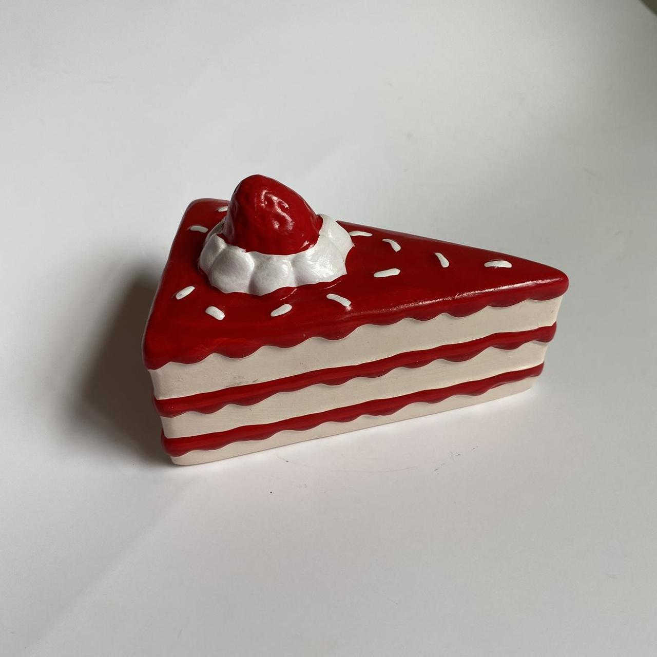 Vintage ceramic cake slice 🍰🍰🍰 5 inches #home - Depop