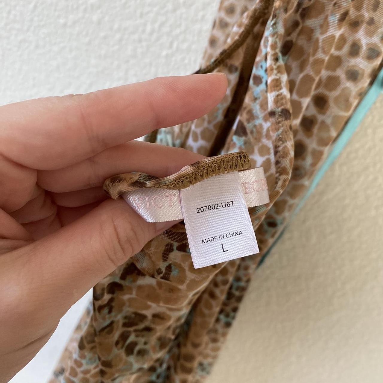 Victoria’s Secret mesh snakeskin slip coverup 🌶️💋... - Depop