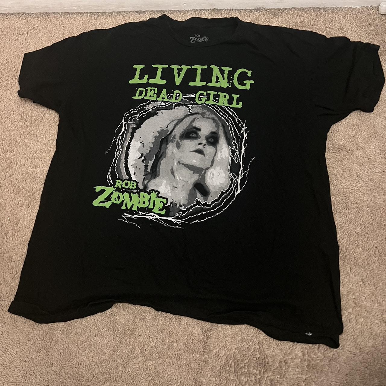 Rob zombie shirt Size XXL - Depop