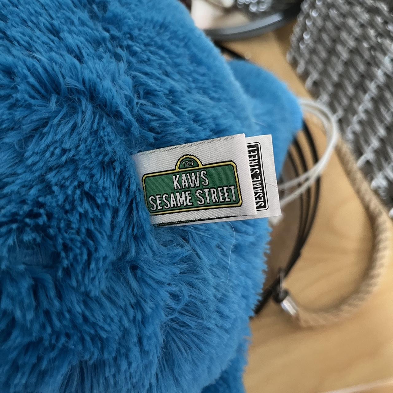 Kaws Cookie Monster stuffie #kaws - Depop