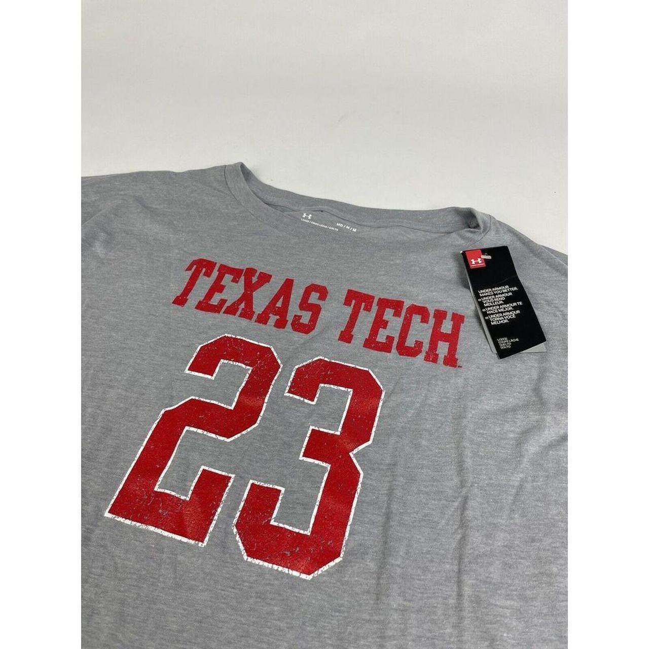 Men's Texas Tech Under Armour Long Sleeve T Tee... - Depop