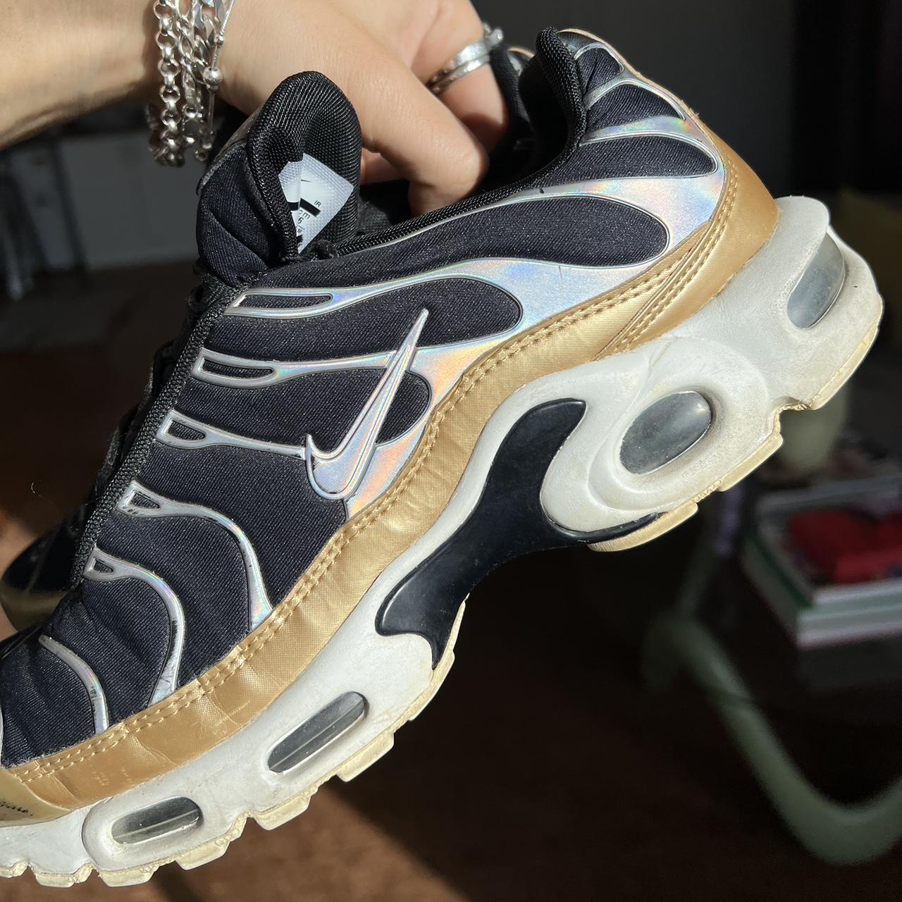 Nike's TNS Air Max Plus Flexes Iridescent Silver &... - Depop