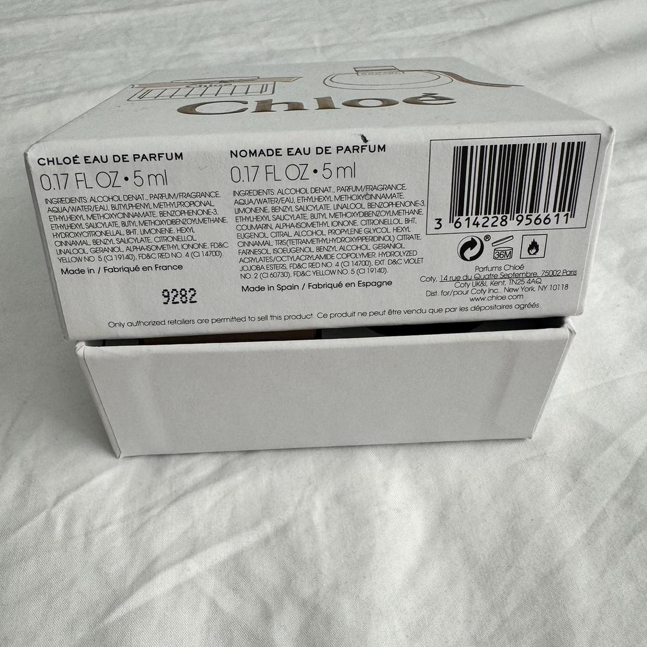 Chloe mini perfume set Nomade and Chloe eu de... - Depop
