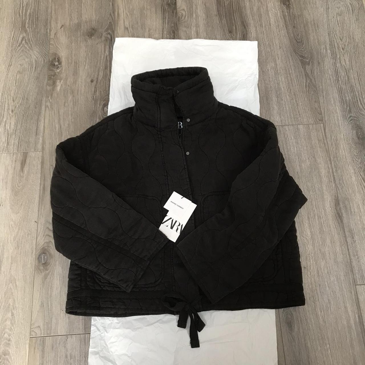 Zara ZW Collection padded quilted jacket Brand new... - Depop
