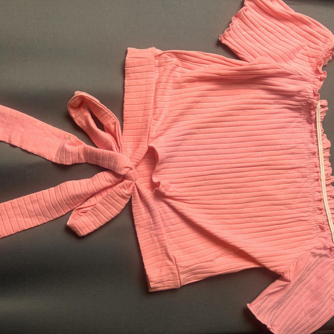 Medium pink shein shirt - Depop