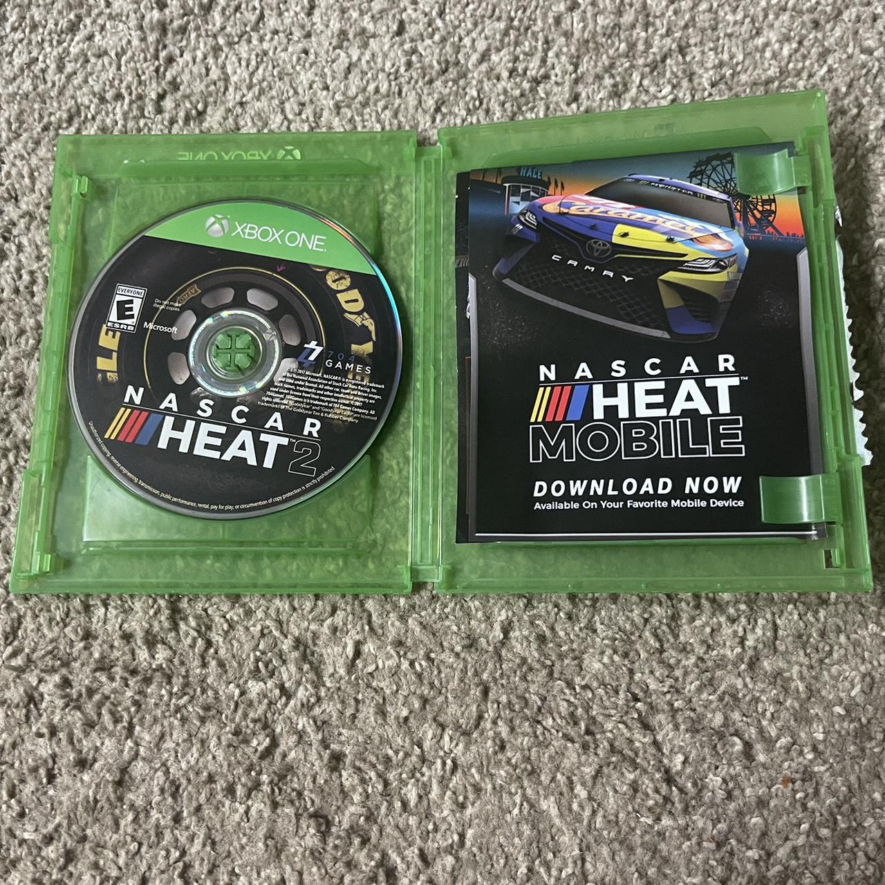 Nascar Heat 2 For Xbox One disc version 50$ coupon... - Depop