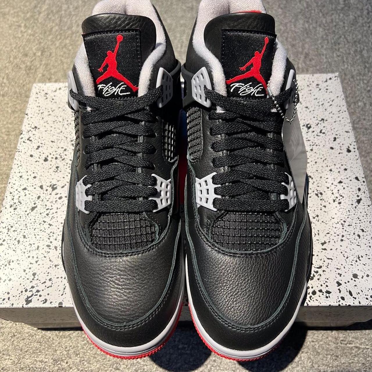 Authentic Jordan 4's Size 10 - Depop