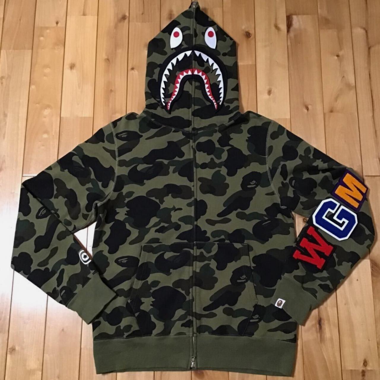 Green BAPE Jacket Good condition, i got tags for it,... - Depop