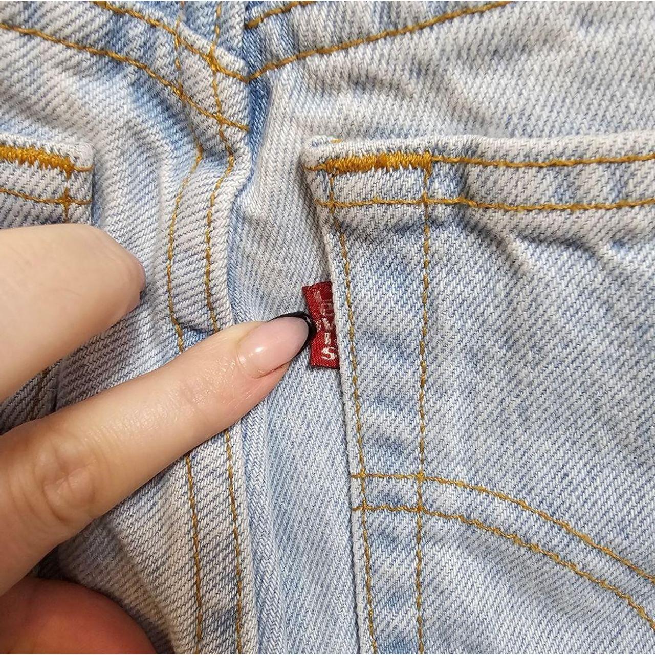 Levi's vintage dad jean shorts 550 relaxed... - Depop