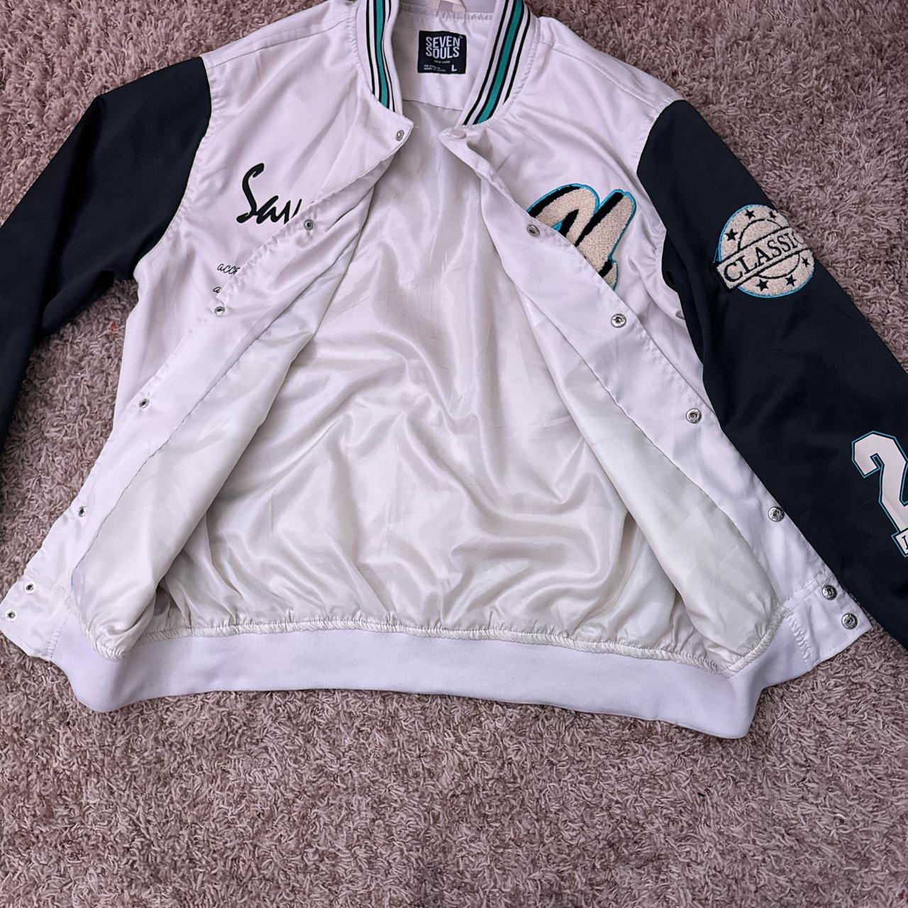 seven souls button up jacket, has never been worn. | Depop