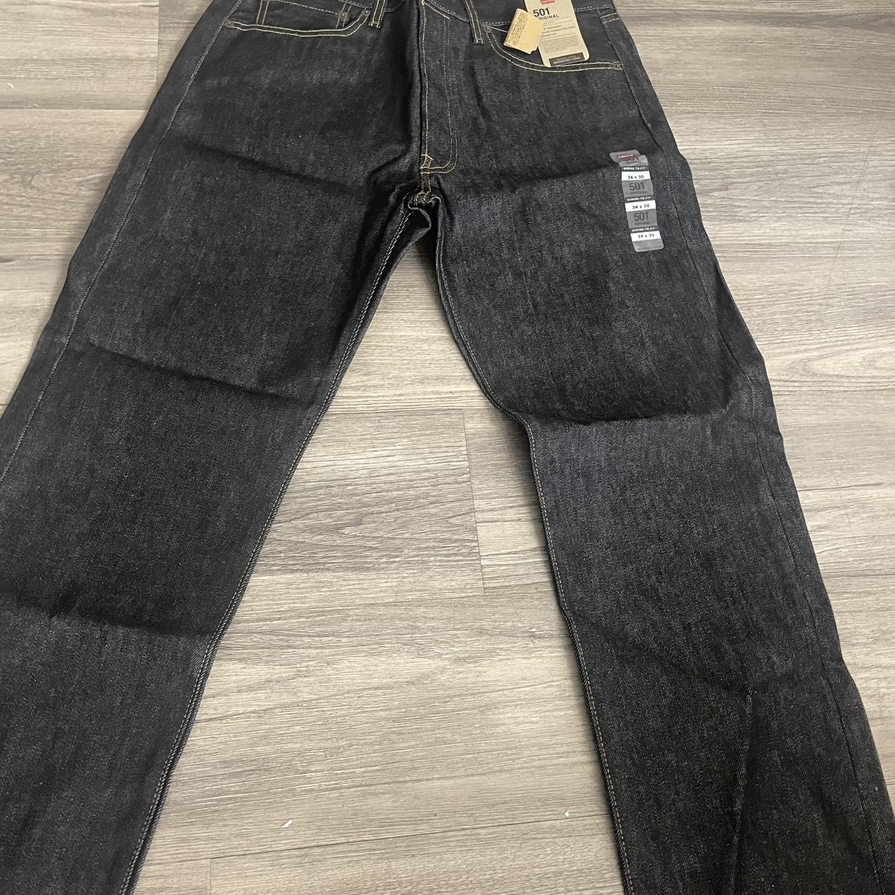 Levi 501s original fit charcoal - Depop