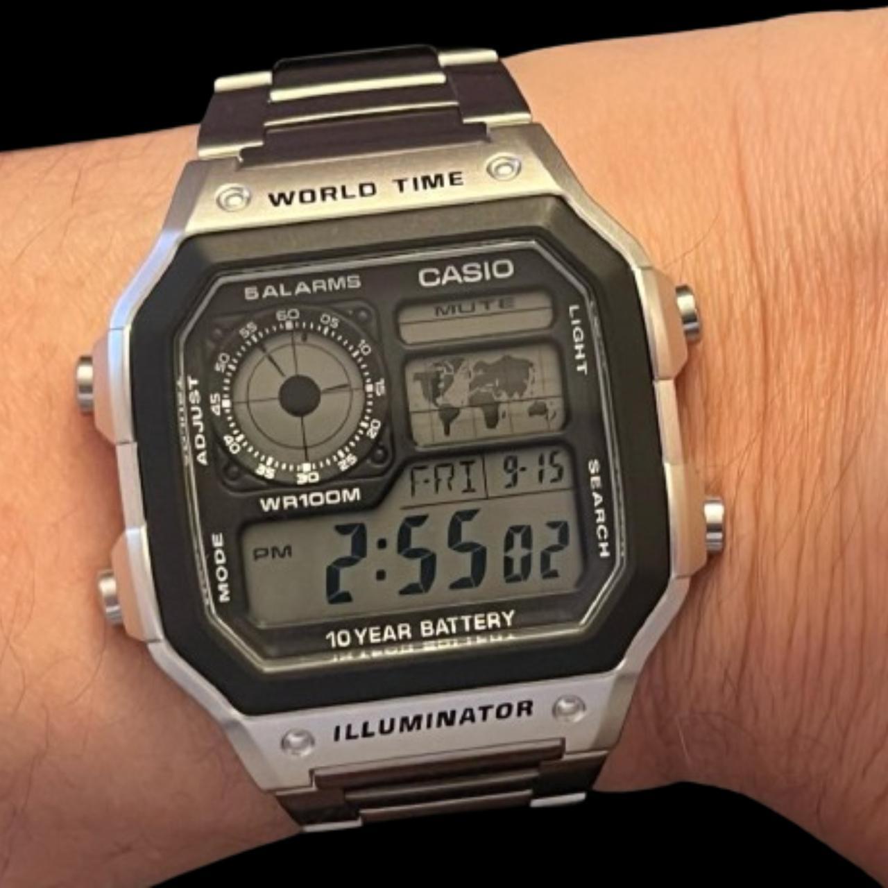 CASIO AE1200WH-1A - LIKE NEW - Depop
