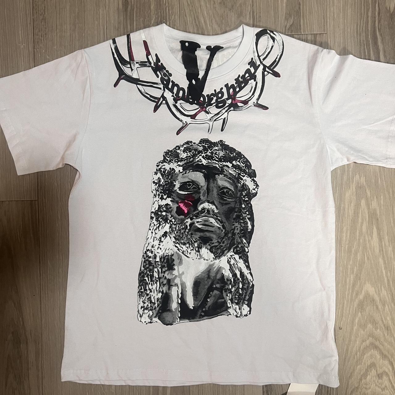 VLONE asap yamborghini Jesus piece shirt Brand new... - Depop