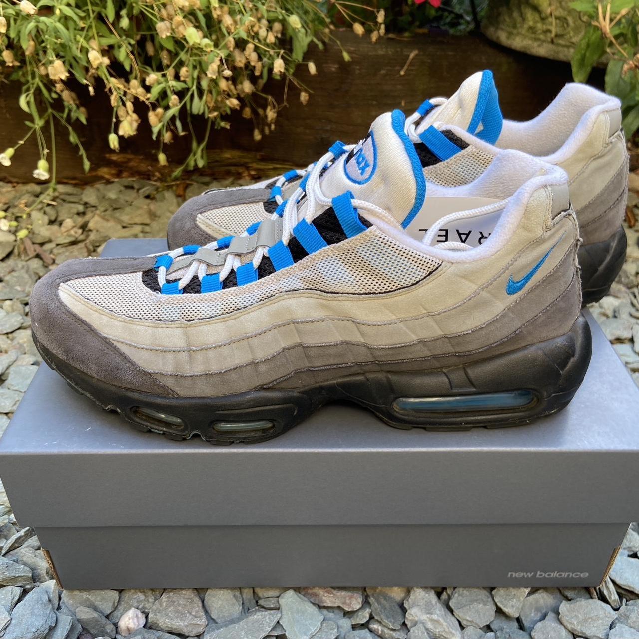 - Nike Air Max 95 OG Crystal Blue - UK10.5 - Used... - Depop