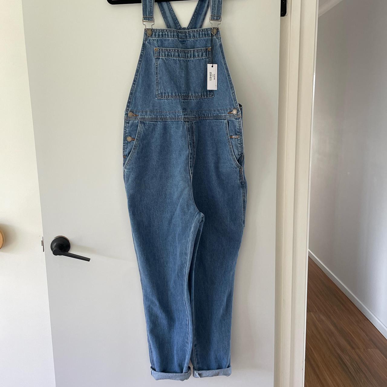 Feather and noise Denim overalls size 12 BNWT - Depop