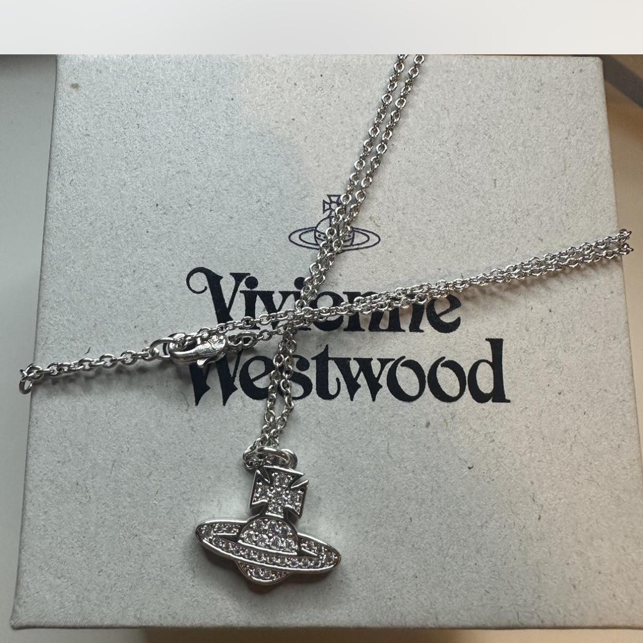 Vivienne westwood romina pave necklace store