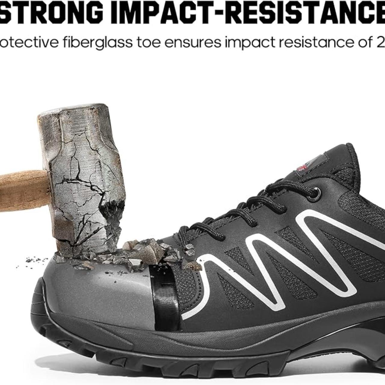 Nortiv8 Mens safety boots / trainers Fiberglass tow... - Depop