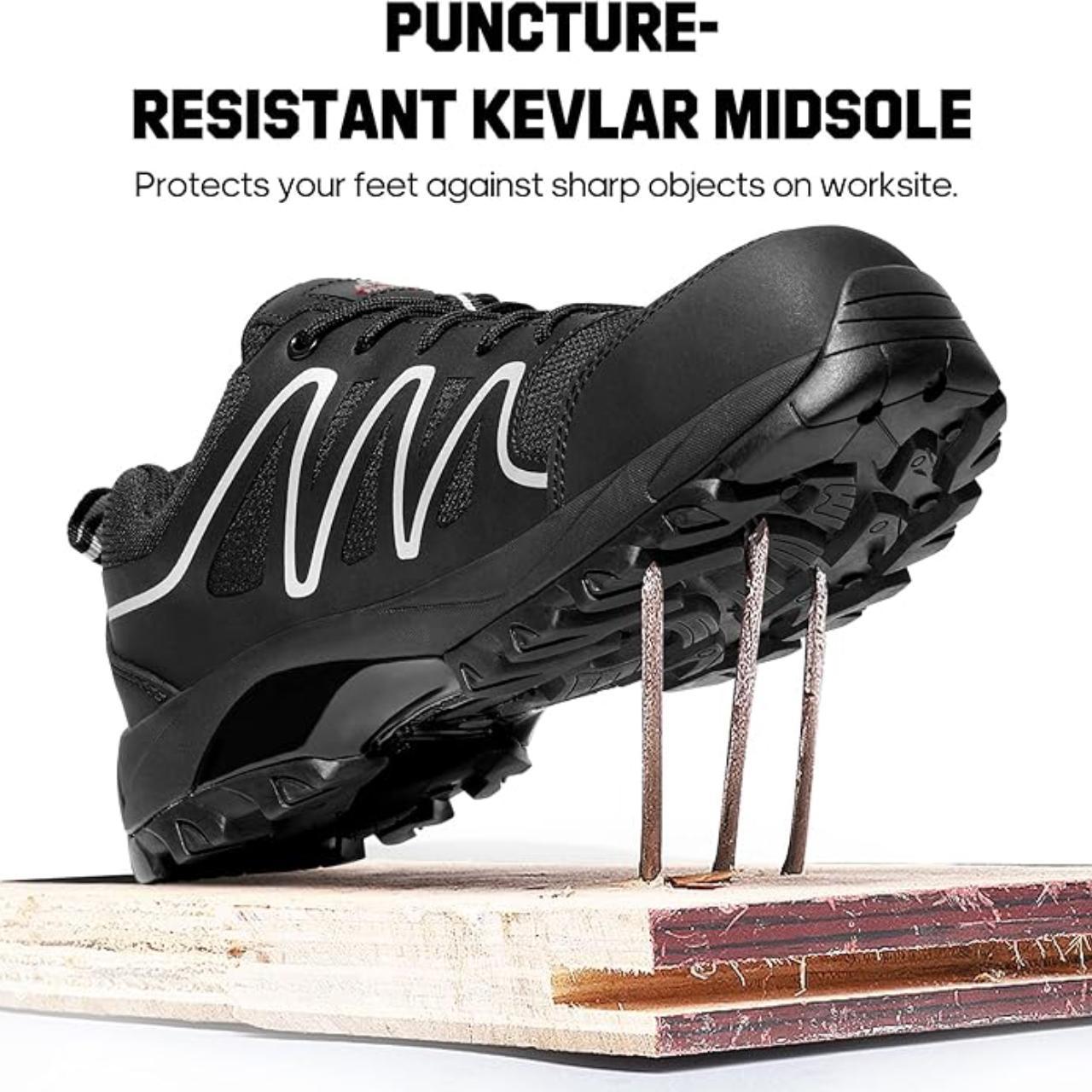 Nortiv8 Mens safety boots / trainers Fiberglass tow... - Depop