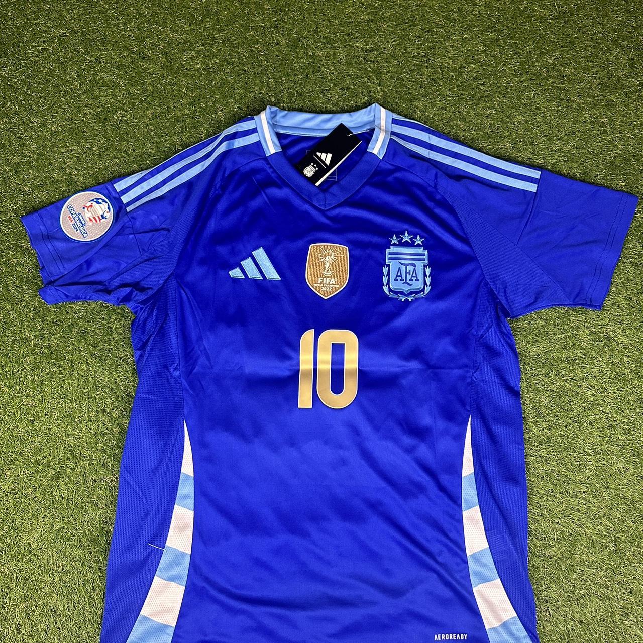 Argentina Messi Away Kit Copa America 2024 - Depop