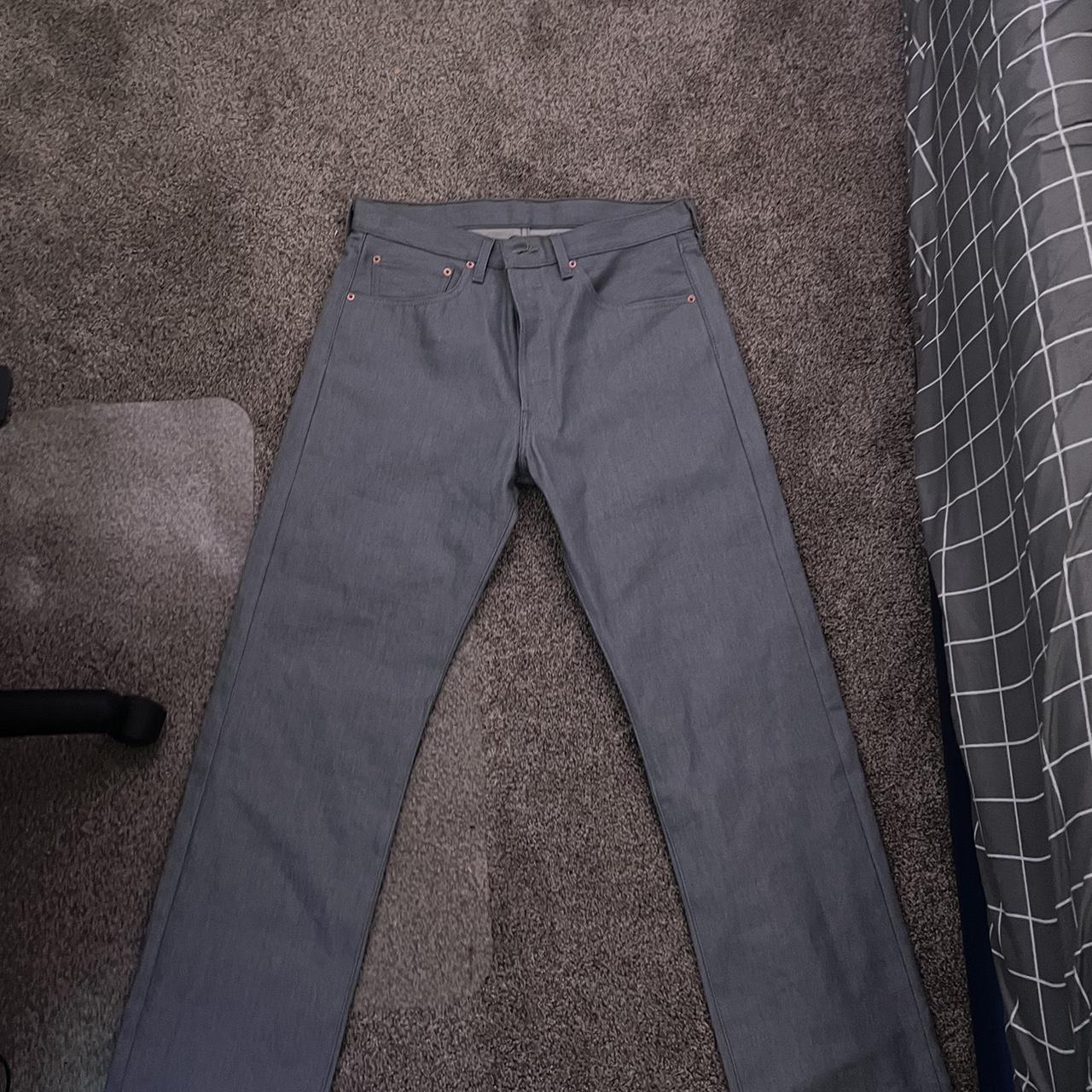 Levi Jeans Grey 501s 34/34 Never Worn Fast Shipping 🚚🚚 - Depop