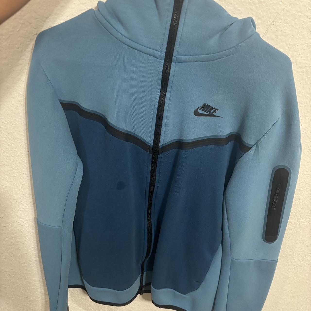 Nike tech Blue color wave Size:M (Barley worn) #nike... - Depop