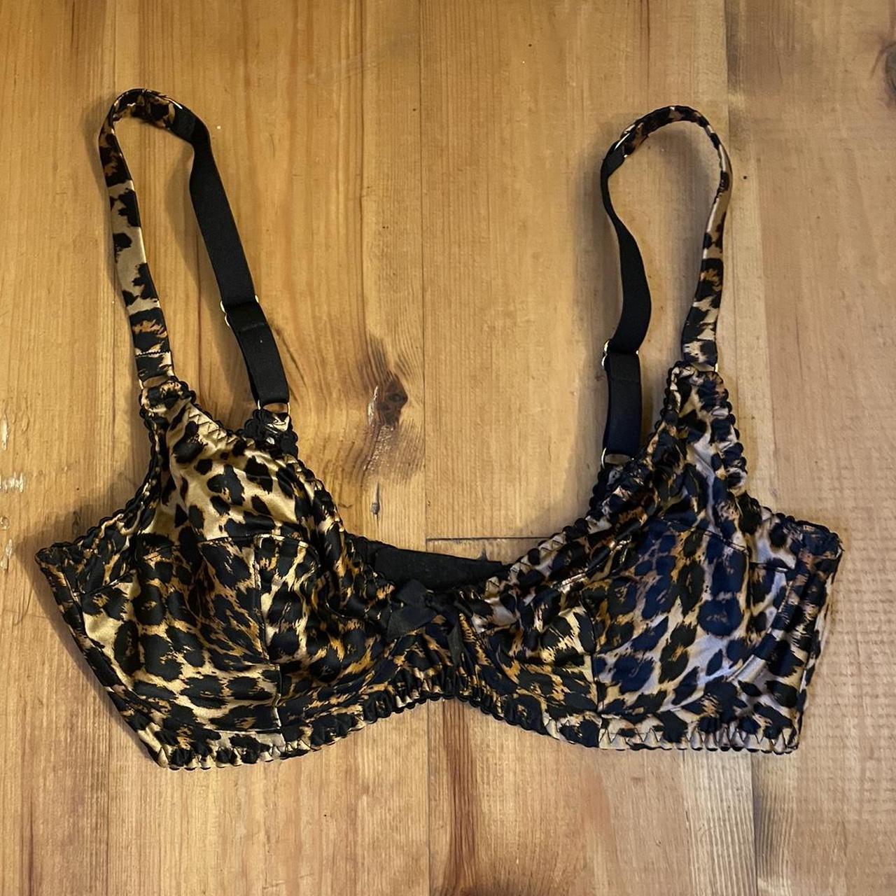 Agent provocateur leopard bra size 36 D - Depop