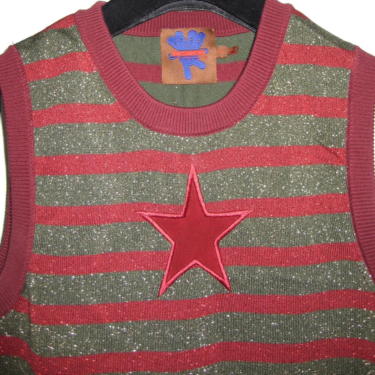 HEAVEN BY MARC JACOBS STAR STRIPED TANK TOP | Depop