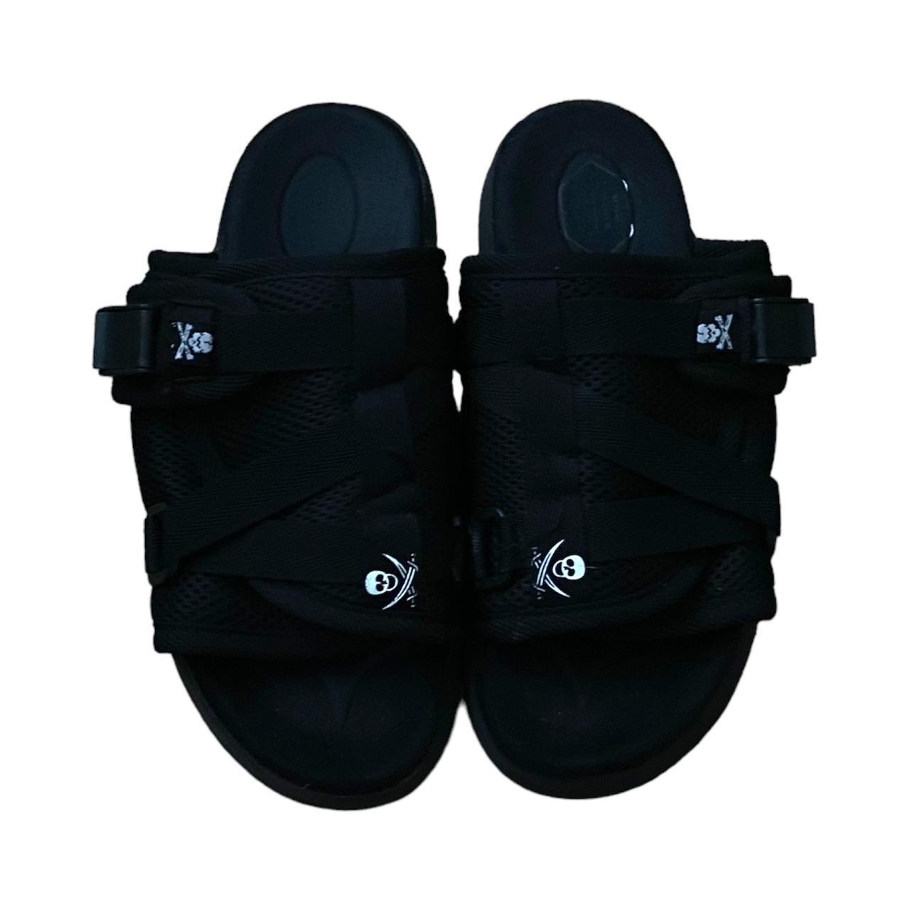 Mastermind x Visvim slides size 10-11 worn... - Depop