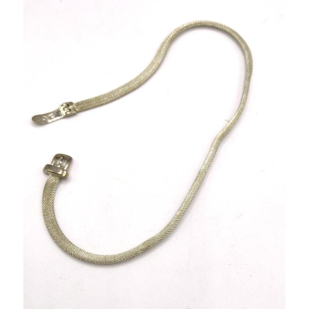 This Ralph Lauren silver plated necklace features a... - Depop