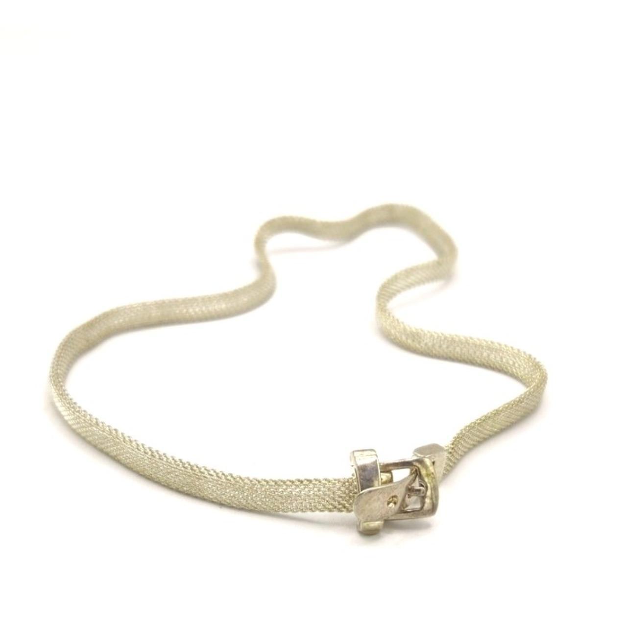 This Ralph Lauren silver plated necklace features a... - Depop