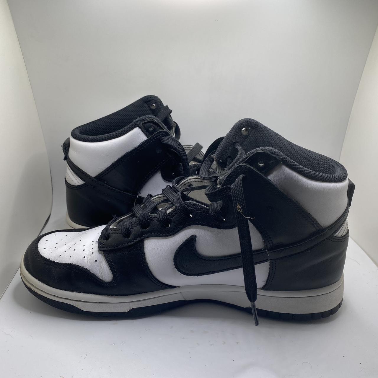 Nike Panda Dunk High Size 9 Original box Receipt... - Depop