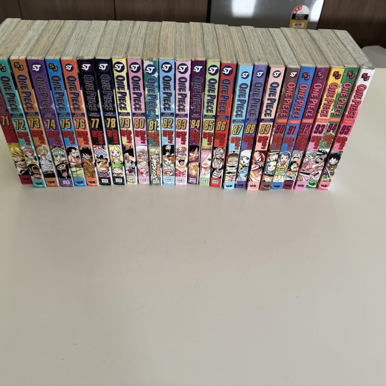 One Piece Manga - Volumes 71-95 For Sale All volumes... - Depop