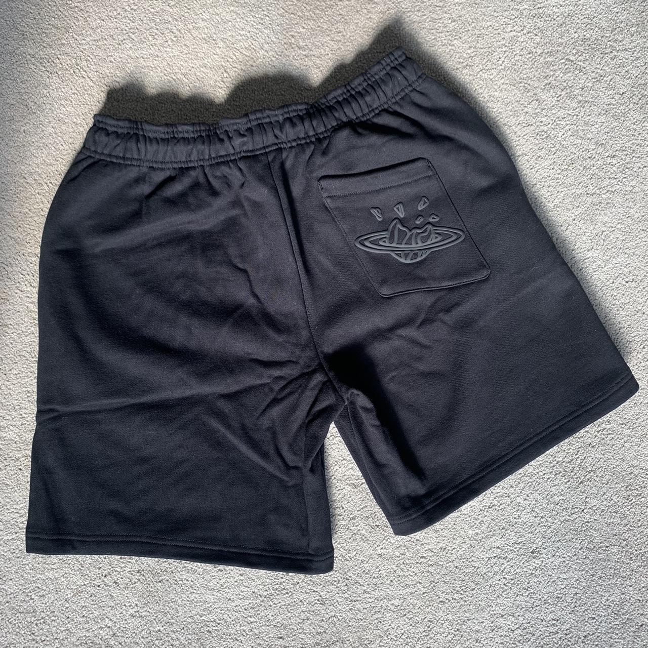 Broken planet shorts Midnight black Brand new in... - Depop