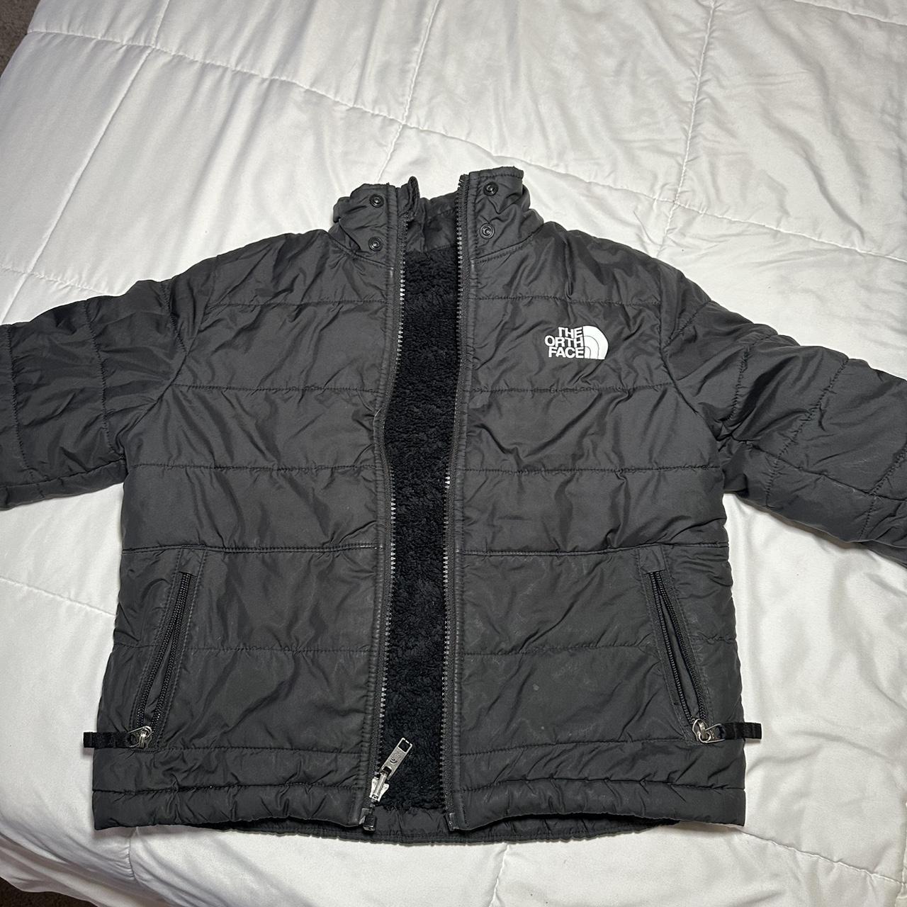 Kids Size small north face coat | Depop