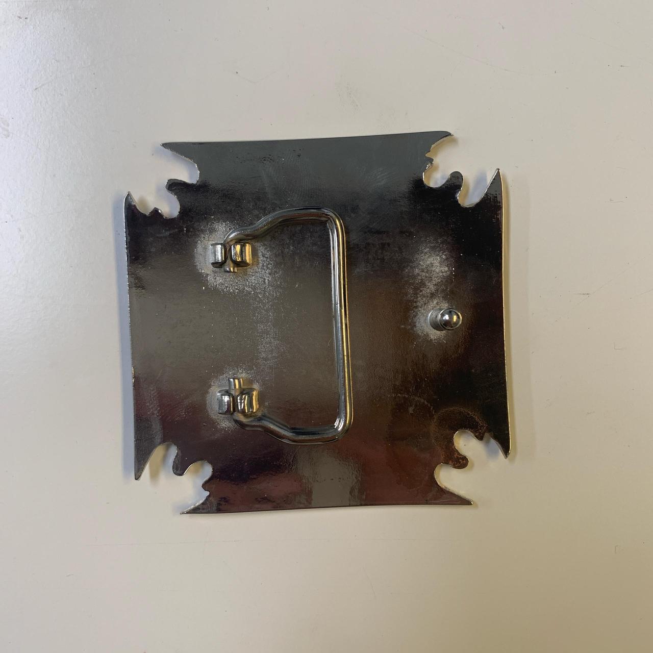 Iron Cross Belt Buckle 7.5 x 7.50cms #skull... | Depop