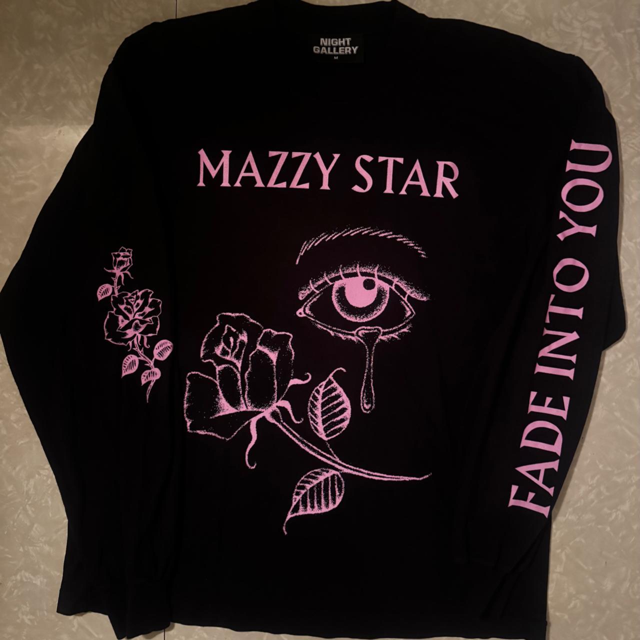 Mazzy Star Black Long Sleeve Night Gallery Medium,... | Depop