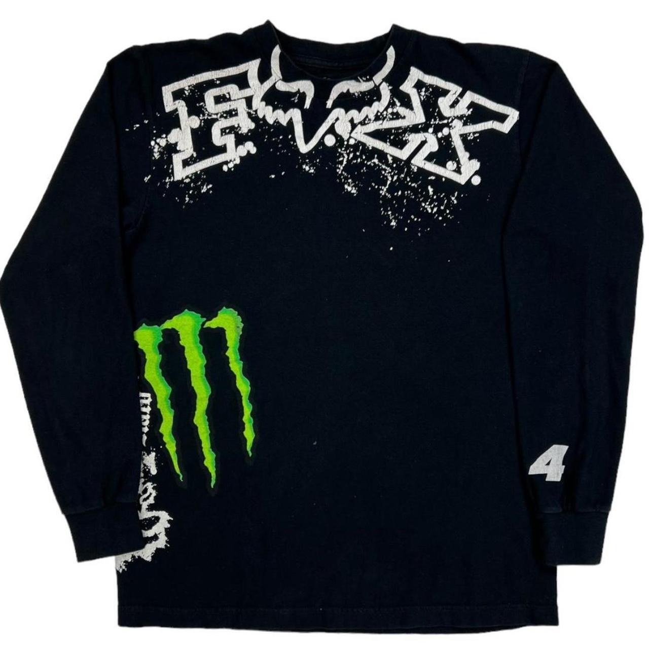 Fox racing monster long sleeve shirt L:... - Depop