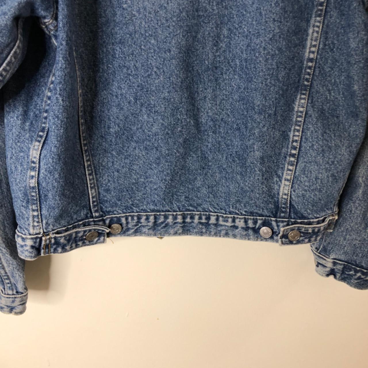 Vintage GAP Worldwide Men’s usa jean jacket - Depop