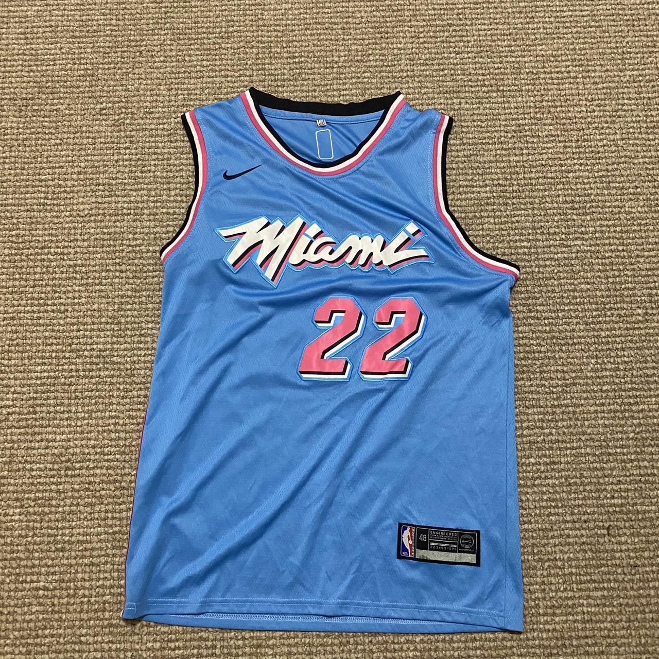 NBA Miami Heat Jimmy Butler Nike city edition... - Depop
