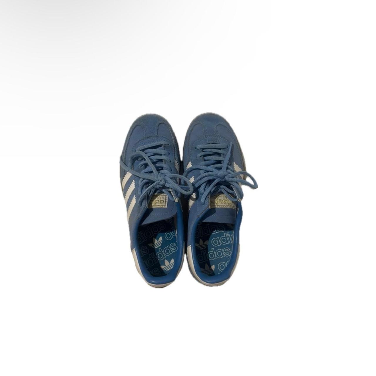 adidas spezials blue colour way us 6 uk 4 1/2 signs... - Depop