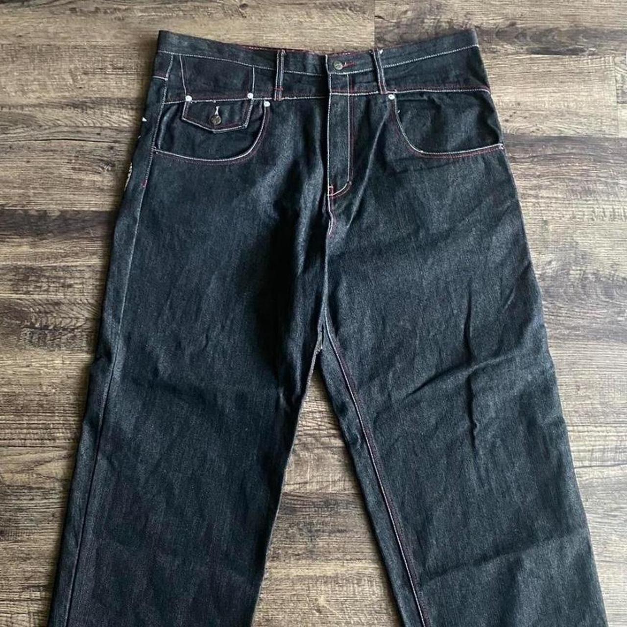vintage horrible death jeans | 42 | great baggy fit... | Depop