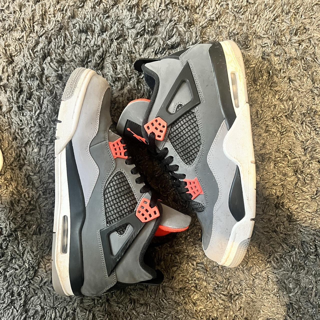Jordan 4 Infared SIZE 10 Comes with box - Depop