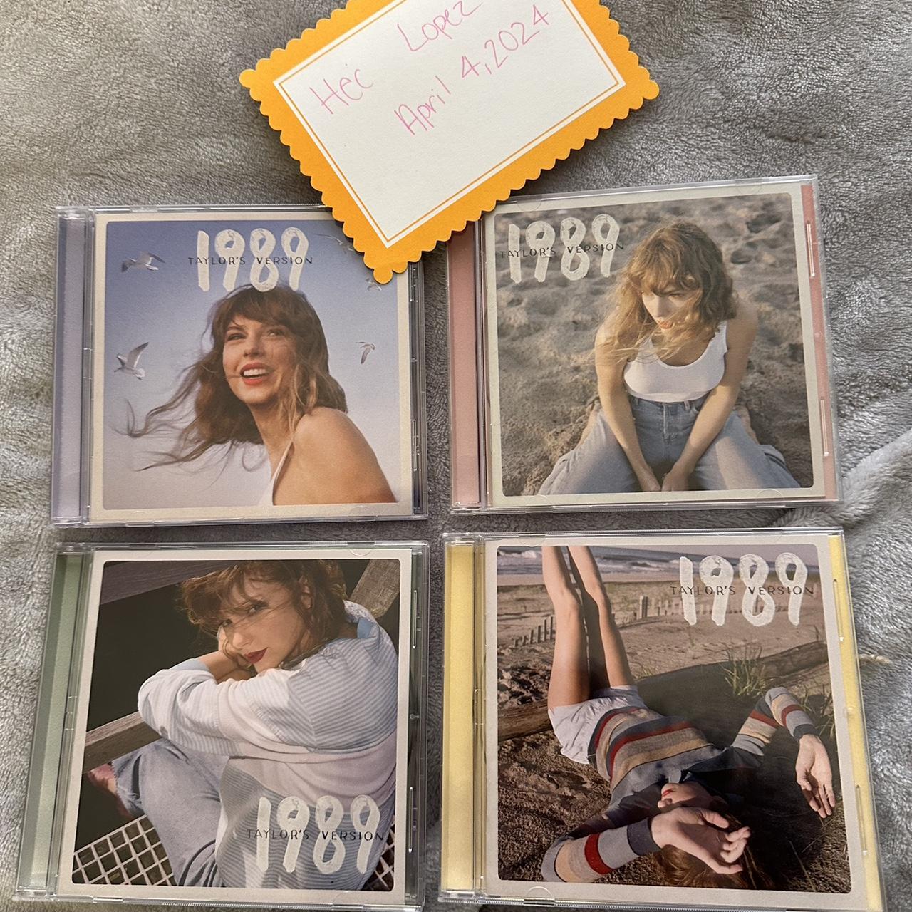1989 CDs with Photo Cards (only sold on her... - Depop