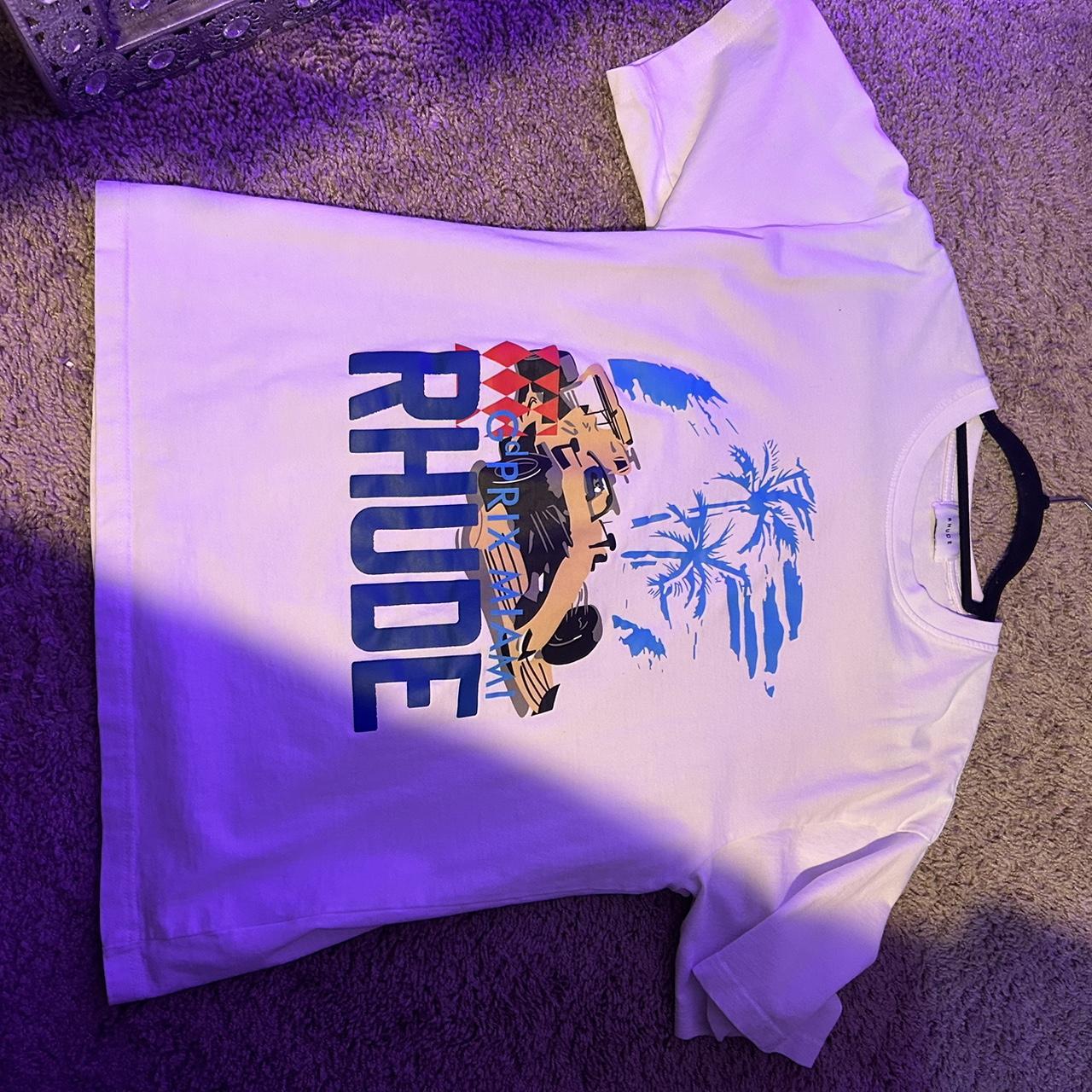 brand new rhude shirt never been warm - Depop