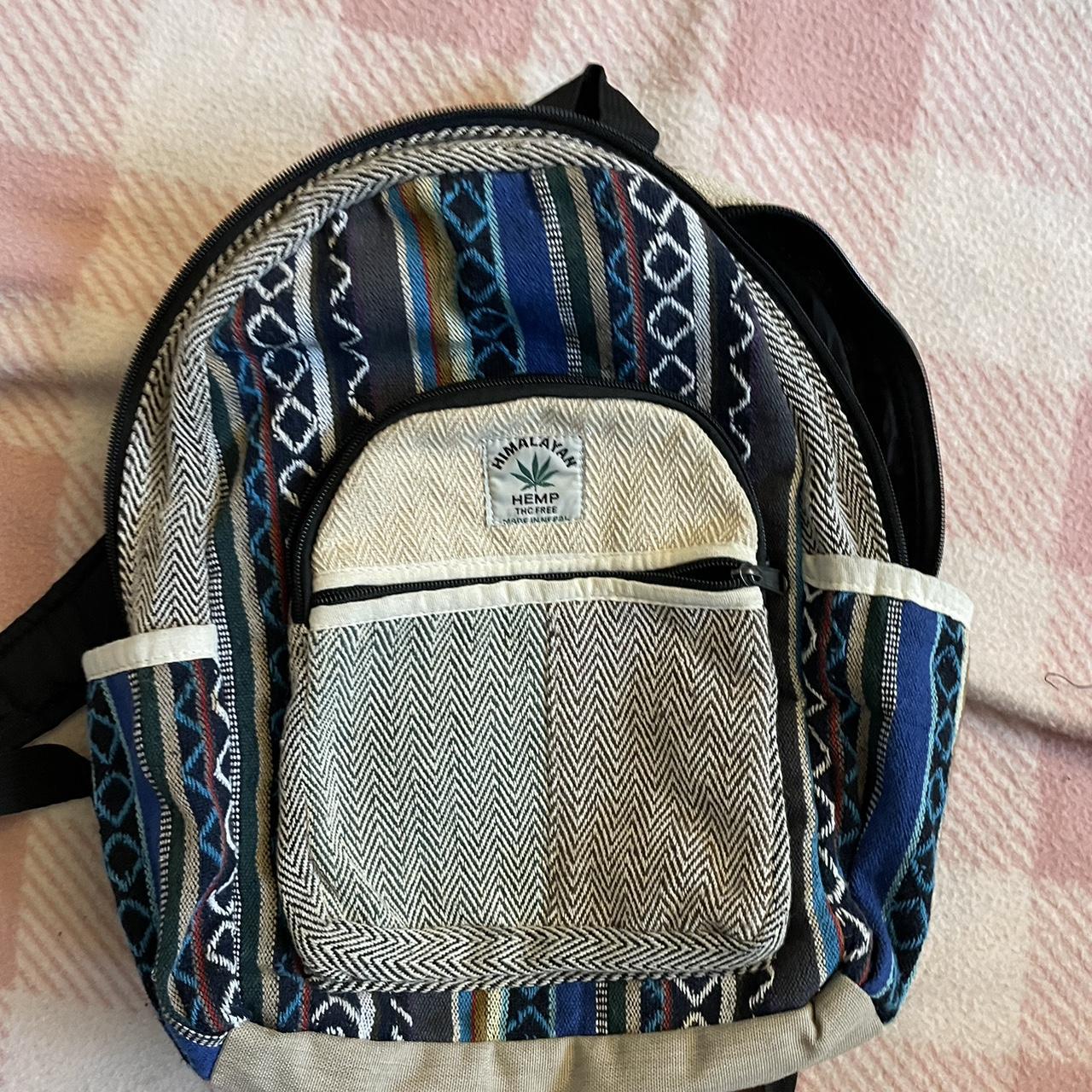 Himalayan hemp mini backpack - Depop